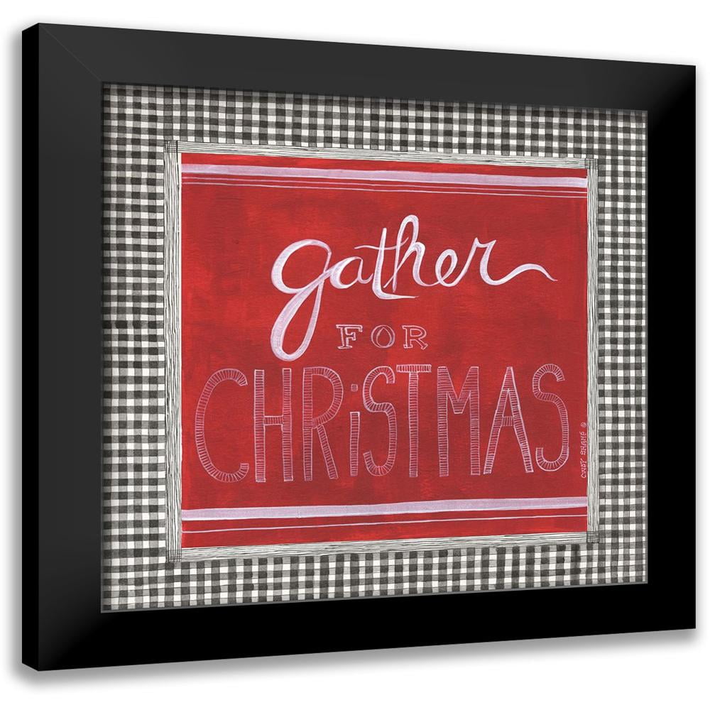 Shamp, Cindy 15x15 Black Modern Framed Museum Art Print Titled - Gather ...