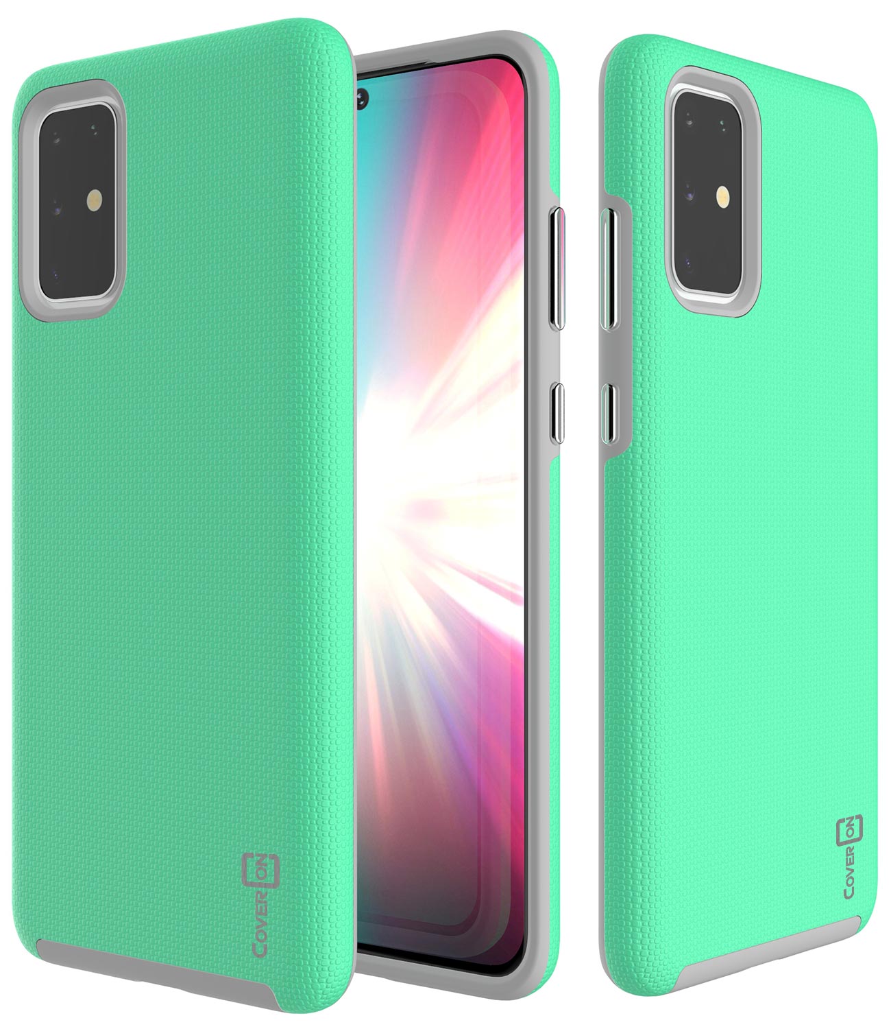 CoverON Samsung Galaxy S20 Plus Case, Rugged Series Protective Hybrid ...