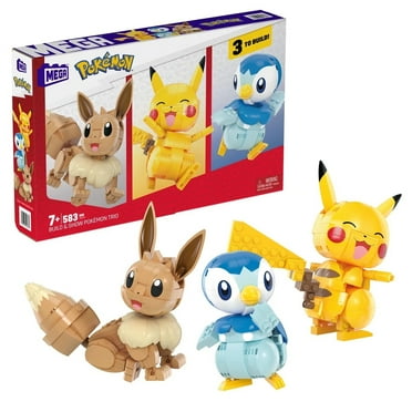 Pokémon Mega Construx Toys Set: Pikachu, Charmander, Squirtle ...