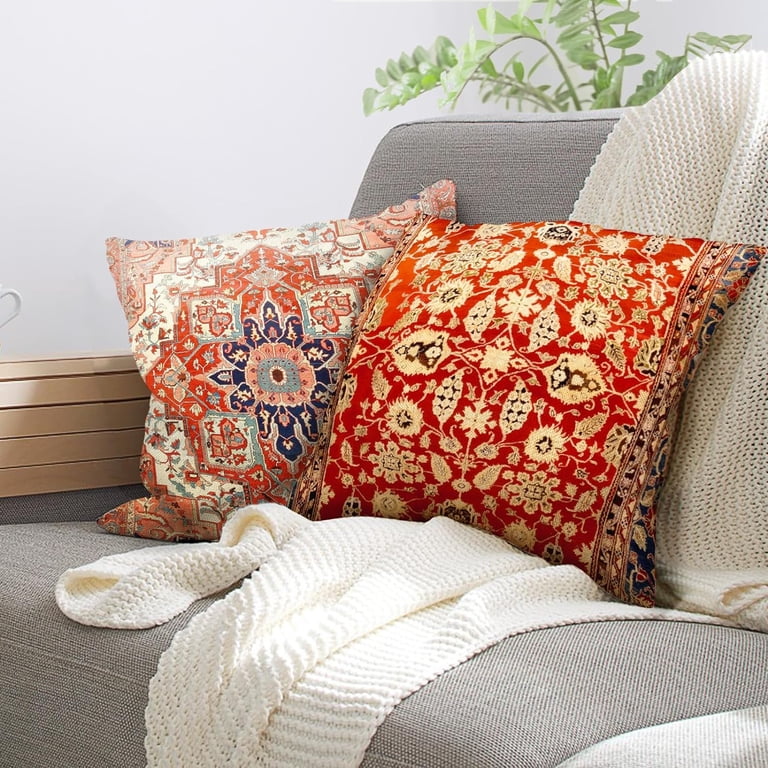 Red Square Pillow