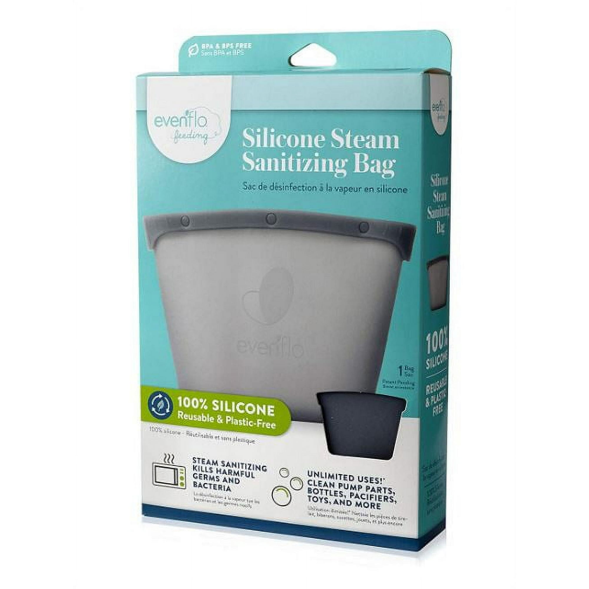 Click here for Evenflo Feeding Silicone Steam Sanitizing Bag prices