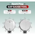 10 PCS Magnetic Spark Plug Socket Set with Click Torque Wrench & Spark ...