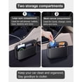 PU Leather Car Side Pocket Organizer, Small Seat Gap Storage Bag for ...