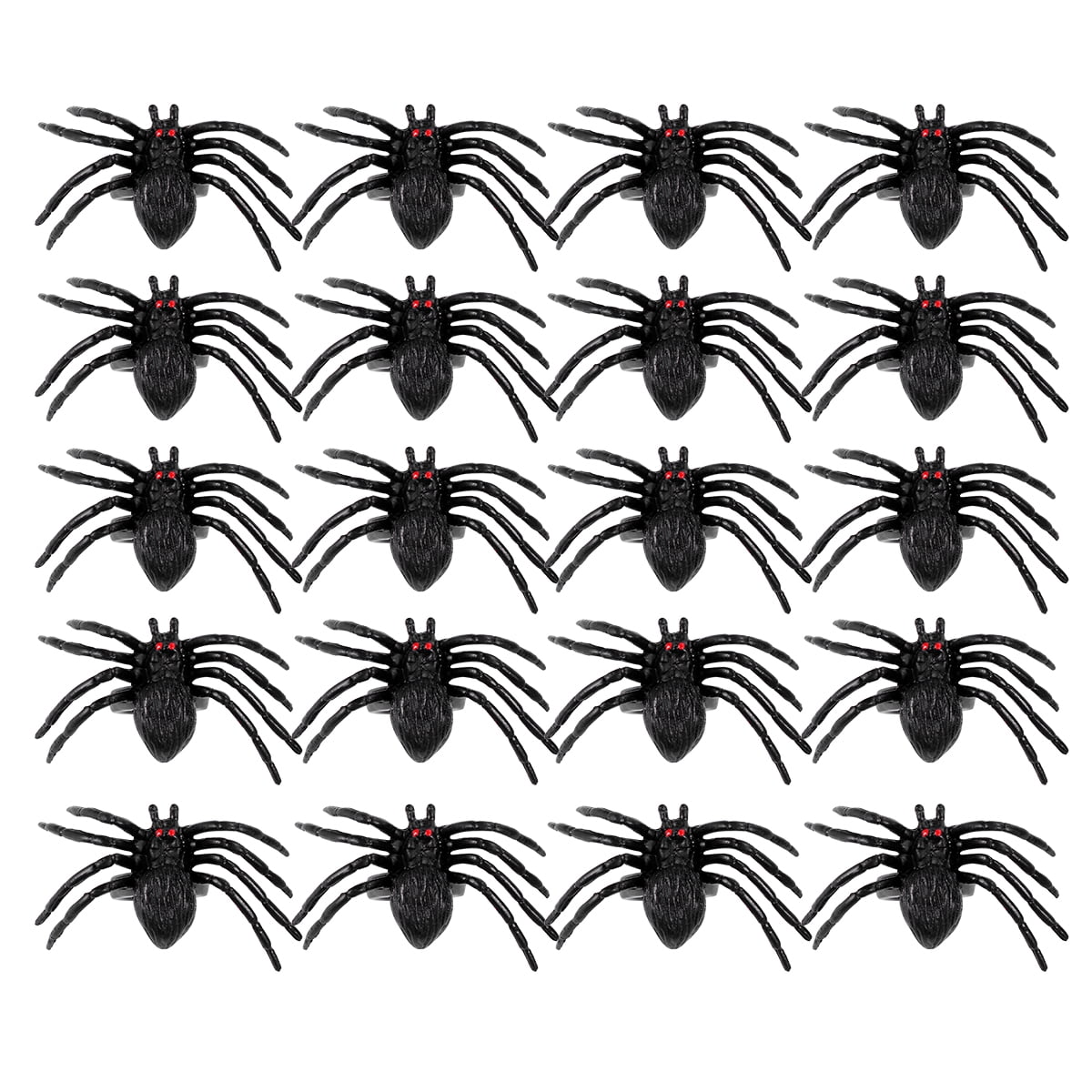 Click here for Hcyz 1 Set/20pcs Plastic Halloween Spider Ring Cre... prices