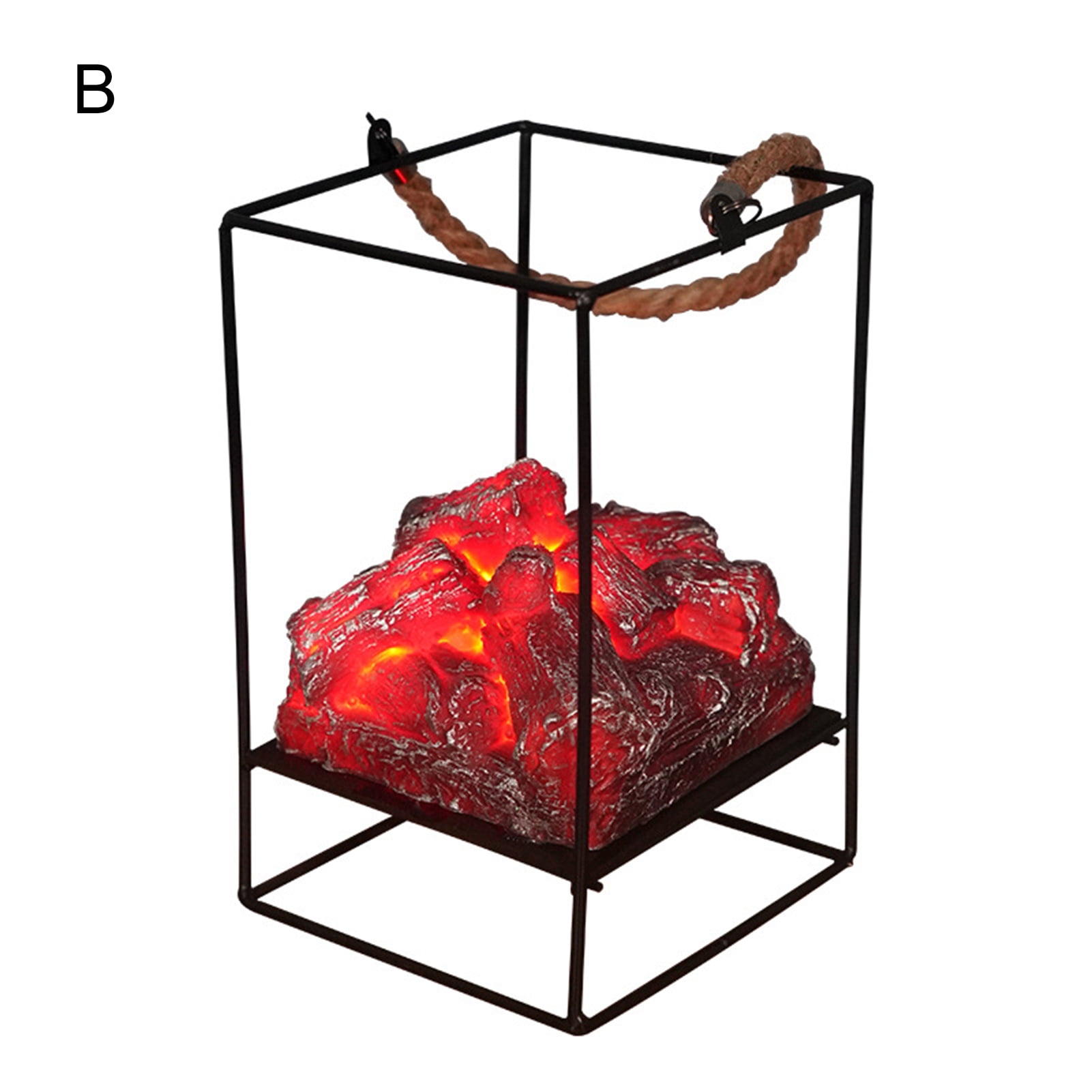 LIWEN Flameless Fireplace Light Steady Current Save Energy Home Decor ...