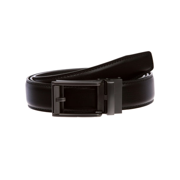 Men's Adjustable Automatic Ratchet Slide Perfect Fit Belt - Walmart.com ...
