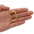 Fenggtonqii Metal Rectangle Ring Buckles Square Strap Webbing Belt ...