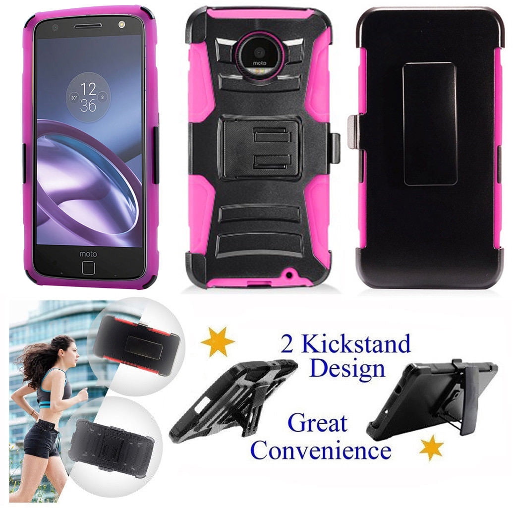 for 5.5" Motorola Z moto Z DROID Case Belt Clip Holster Phone Case 2 ...