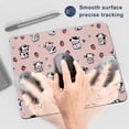 Small Mouse Pad Desk Pad, Office Mouse Mat Non-Slip Rubber Base ...