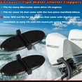 2x 807166A1 For Mercruiser Stern Drive V8 V6 Y-Pipe Exhaust Water ...