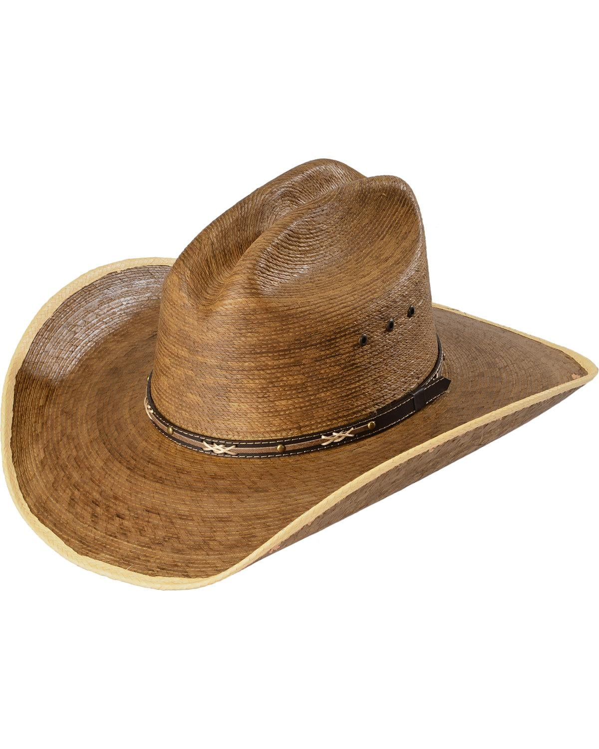 RSPAST-JA41 Jason Aldean Passing Through Palm Leaf Cowboy Hat Men's ...