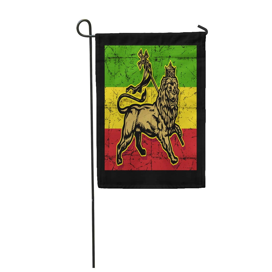 Rastafarian Flag Lion