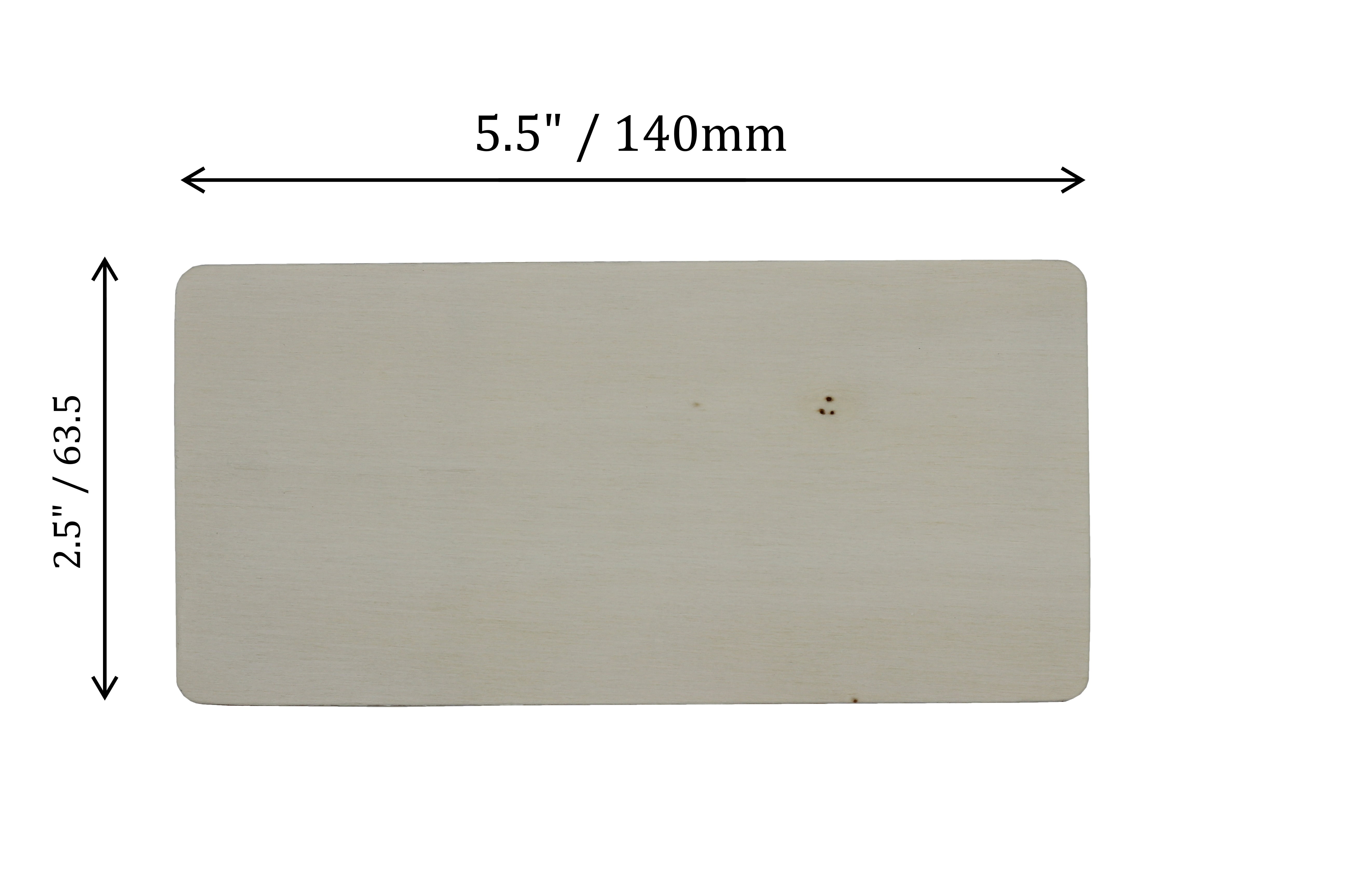 24 Pack - Wood Rectangle Shapes, Banners, Wood Natural Slices Wooden ...