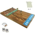 Horse Race Board Game Racing Game Thickened Pine with 11 Luxurious ...