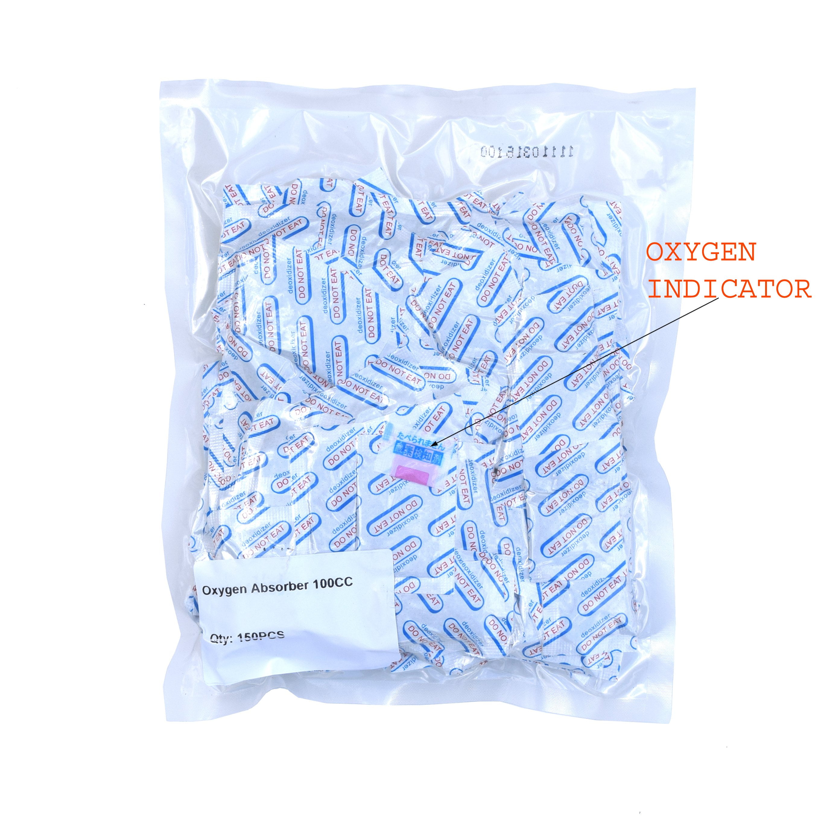[150 Packs] 100 CC Premium Oxygen Absorbers(1 Bag of 150 Packets) - ISO ...