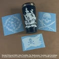 Pirate Decals 4 Pack: Skull and Swords, Pirate Ship, Pirate Flag ...