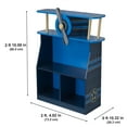 KidKraft Wooden Airplane Bookcase with 3 Shelves, Blue - Walmart.com