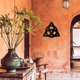 Trinity Knot Metal Wall Art Decor Black Trinity Wall Hanging Decor Knot ...