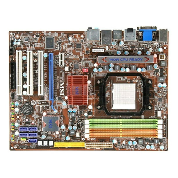 Placa madre MSI KA790GX Socket AM2/AM2+ AMD 790GX DDR2 ATX | Bodega ...