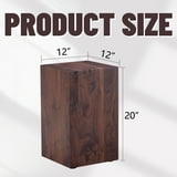 Knubmt Square Tabletop MDF Coffee Table End Table Tea Table for Living ...