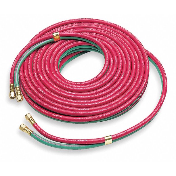 Continental Twin Line Welding Hose,1/4" ID x 50 ft. 20027466 - Walmart.com