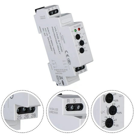 1PCS Liquid Level Control Relay Water Level Controller 5A AC/DC 24V ...