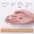 Brass Crimp Beads Covers Bead Tips Knot Covers Wire Guardians and Crimp ...
