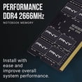 PNY 16GB (2x8GB) Performance DDR4 2666MHz Notebook Memory Kit ...