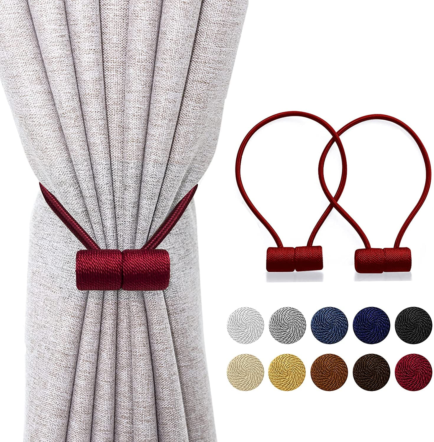 Juhenon Magnetic Curtain Buckle, Window Decoration Curtain Buckle 2 ...