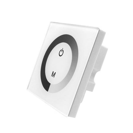 12-24V Touch Control Dimmer Panel Wall-mounted Brightness Adjustable ...