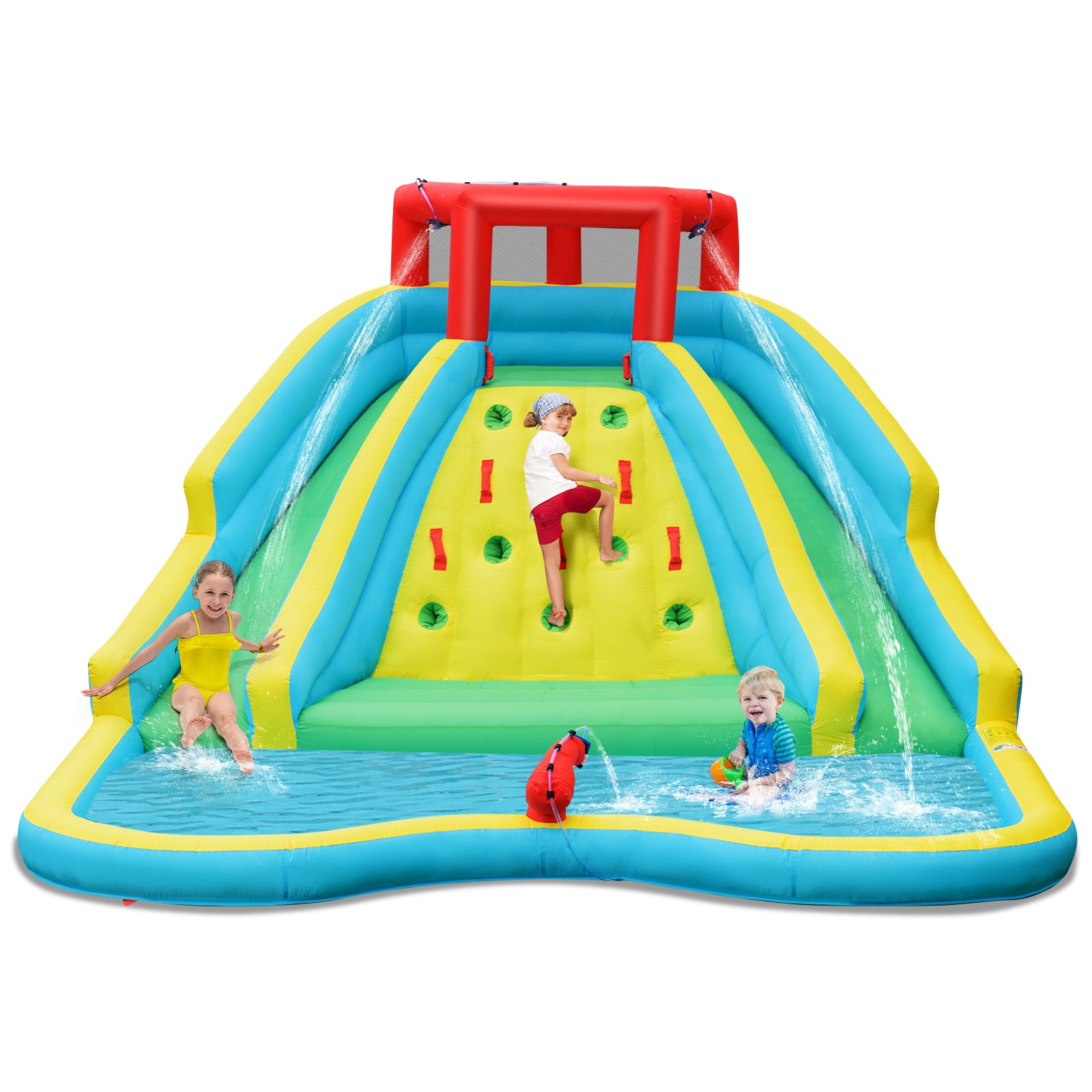 Click here for Costway Bountech Inflatable Mighty Water Slide Par... prices