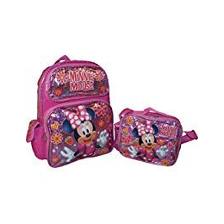 Disney Minnie Mouse Set 16" Backpack & Matching Lunch Box | Walmart Canada