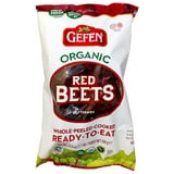Gefen Organic Red Beets, Whole, Peeled, Cooked & Ready to Eat, 1.1 lb ...