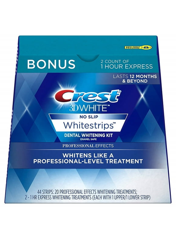 Crest Whitening Strips in Teeth Whitening Strips - Walmart.com