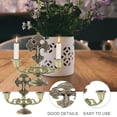 BESTYASH Retro Zinc Alloy Candlestick Holder Decorative Candle Stand ...