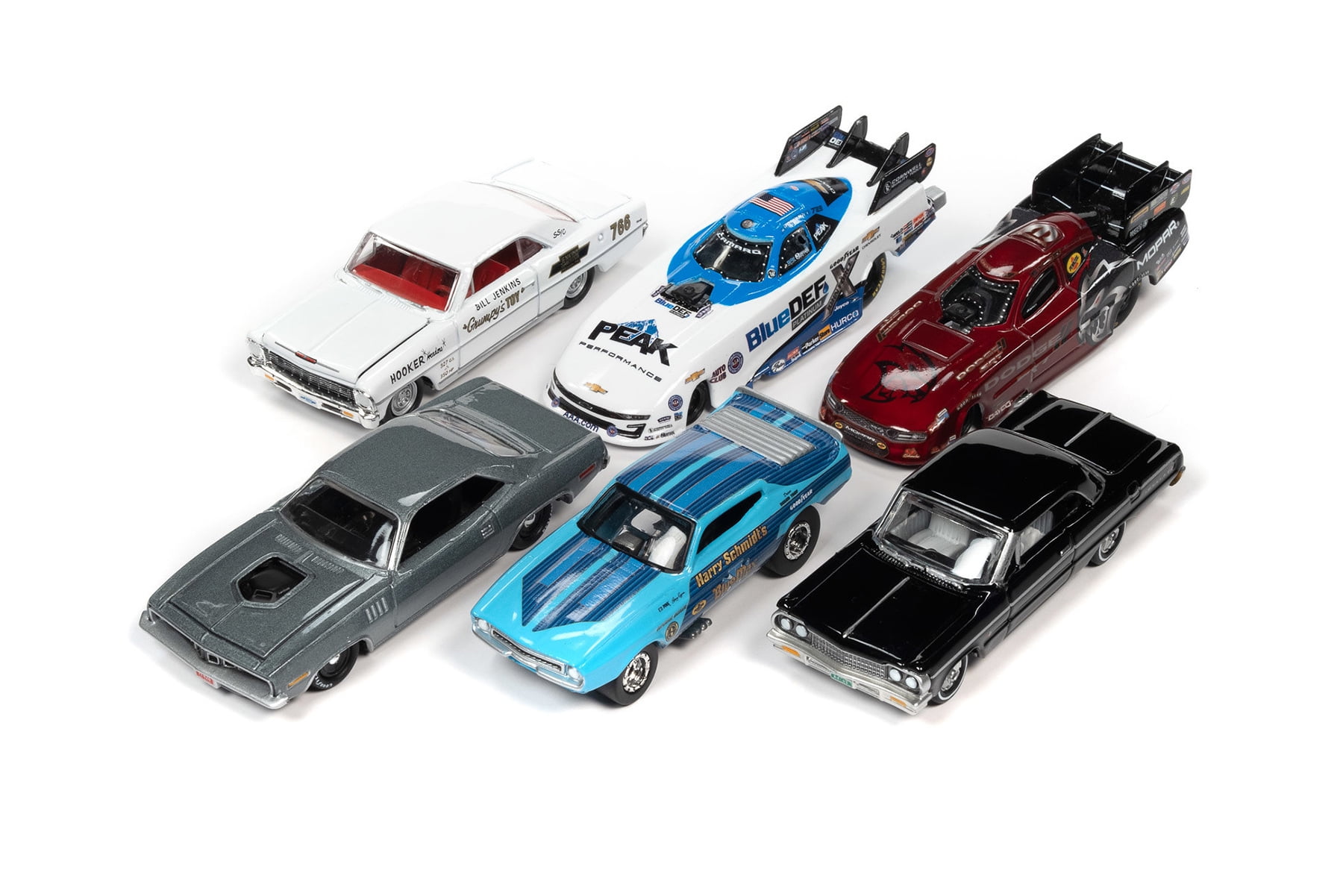 Round 2 Racing Champions Mint 2021 Release 2 Diecast Car Set - Box of 6 ...