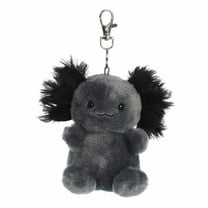 Aurora - Mini Black Adorable Clip-On - 4" Onyx Axolotl - Palm Pals ...