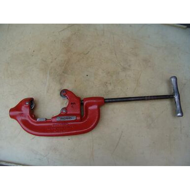 RIDGID 4-S PIPE CUTTER 2 to 4 inch WORKS GREAT #4 - Walmart.com