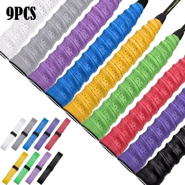 Tennis Grip Tacky Tennis Racket Grip Tape Absorbent Anti-slip Tennis Overgrip for Tennis ...