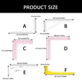 MOMOJIA Multifunctional Plastic Rule Sewing Rule Multifunctional Rule ...