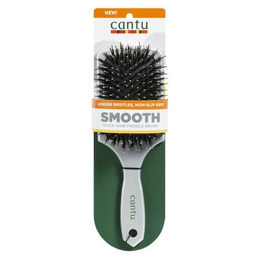 Cantu Ultra Glide Detangling Brush for Thick and Curly Hair, White ...