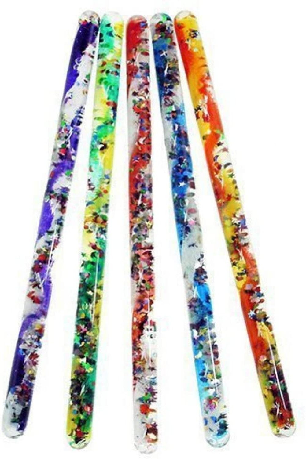 Glitter Wand Toy, Magic Wonder Tube for Kids, Sensory Room, Classroom ...