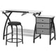 Studio Designs Comet Center Plus Drawing Table with Padded Stool 2 ...