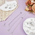 1 Box 2 Pairs Rhinestone Shoulder Strap 2 Styles Sparkling Non-Slip Bra ...
