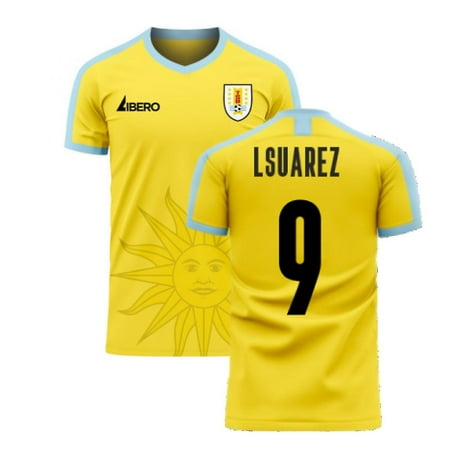 Uruguay 2022-2023 Away Concept Football Kit (Libero) (L SUAREZ 9 ...