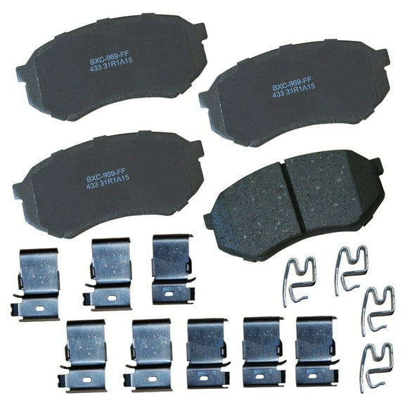 Bendix Brakes Disc Brake Pad Set Fits select: 2014-2019 TOYOTA ...