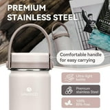 Santeco Stainless Steel Koya Water Bottle 13 fl oz, Brown - Walmart.com