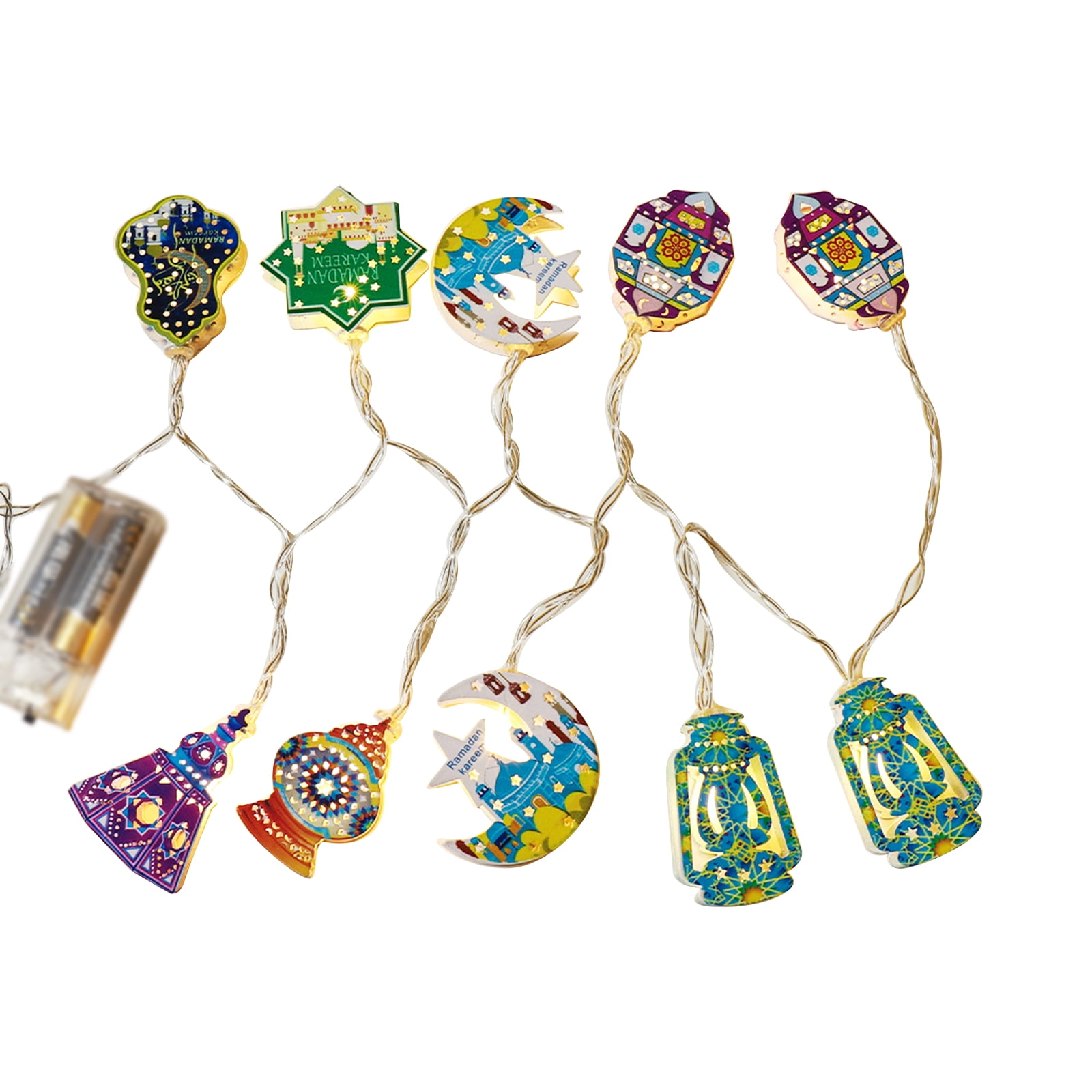 Click here for Pangjifa 5ft 10led Eid Ramadan String Lights Moon... prices