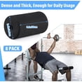 8 Pieces Foam Foot Pads Rollers Set High Density Foam Roller for Gym ...