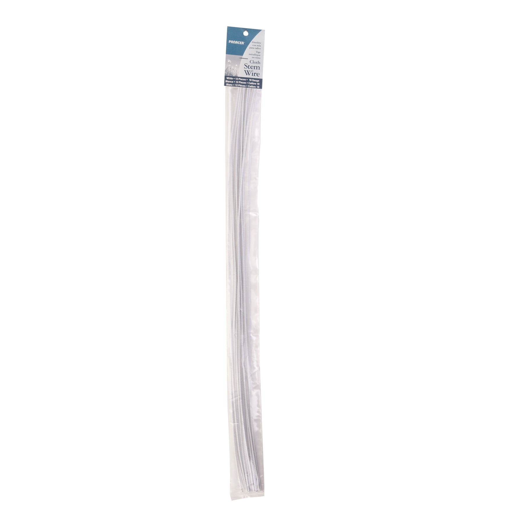 Cloth Wire Wht 18Ga 18" 10Dz/C - Walmart.com